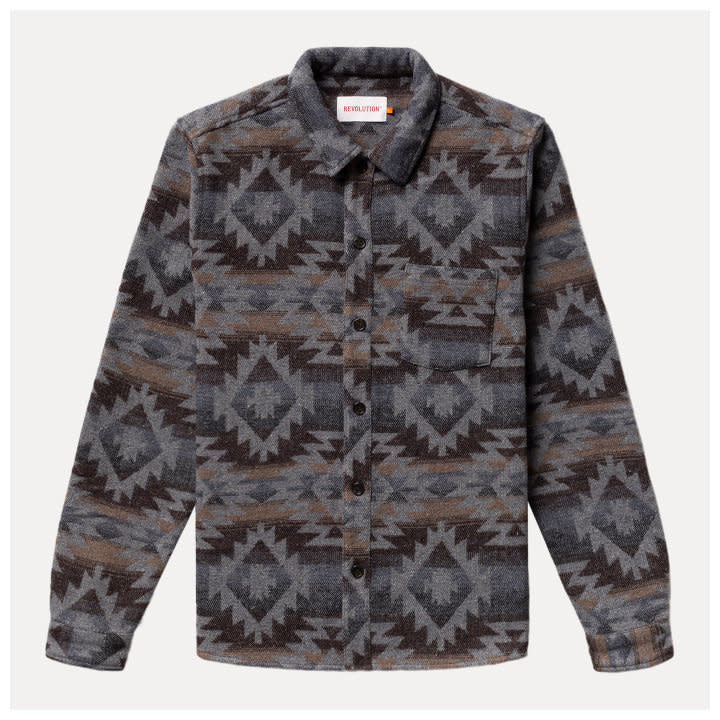 RVLT Aztec Wool Shirt – NYLA Fresh Thread